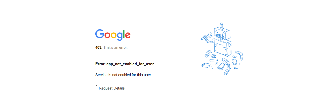 Resolving Google "403: app_not_enabled_for_user" via SAML SSO